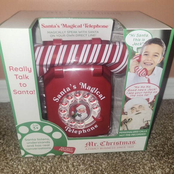 Mr. Christmas | Toys | Firm Mr Christmas Santas Magical Telephone ...